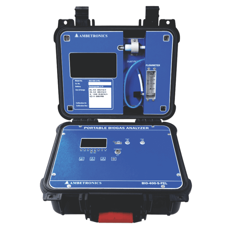 Portable Biogas Analyzer - BIO-400-S-PEL | Ambetronics